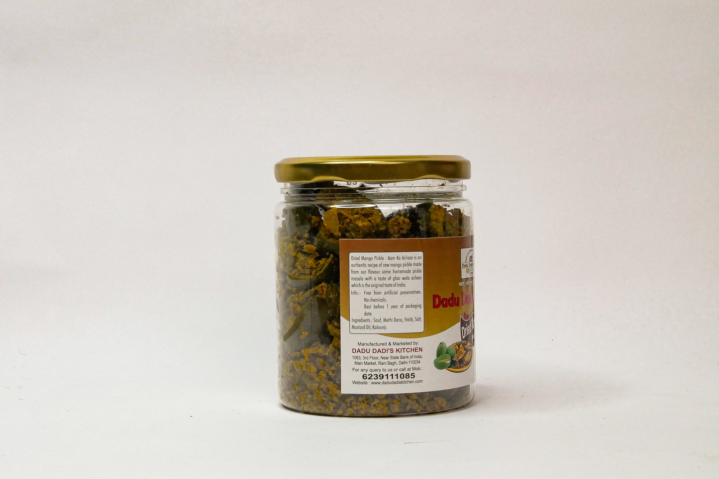 Dried Mango Pickle – Dadu Dadis Kitchen