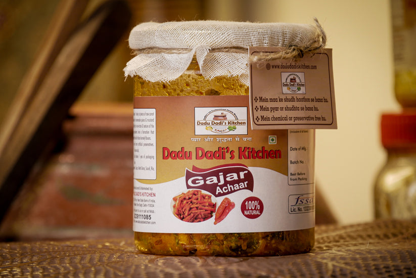 Gajar Achaar – Dadu Dadis Kitchen