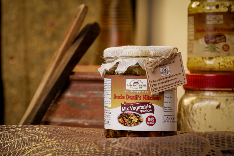 Mix Veg Pickle – Dadu Dadis Kitchen