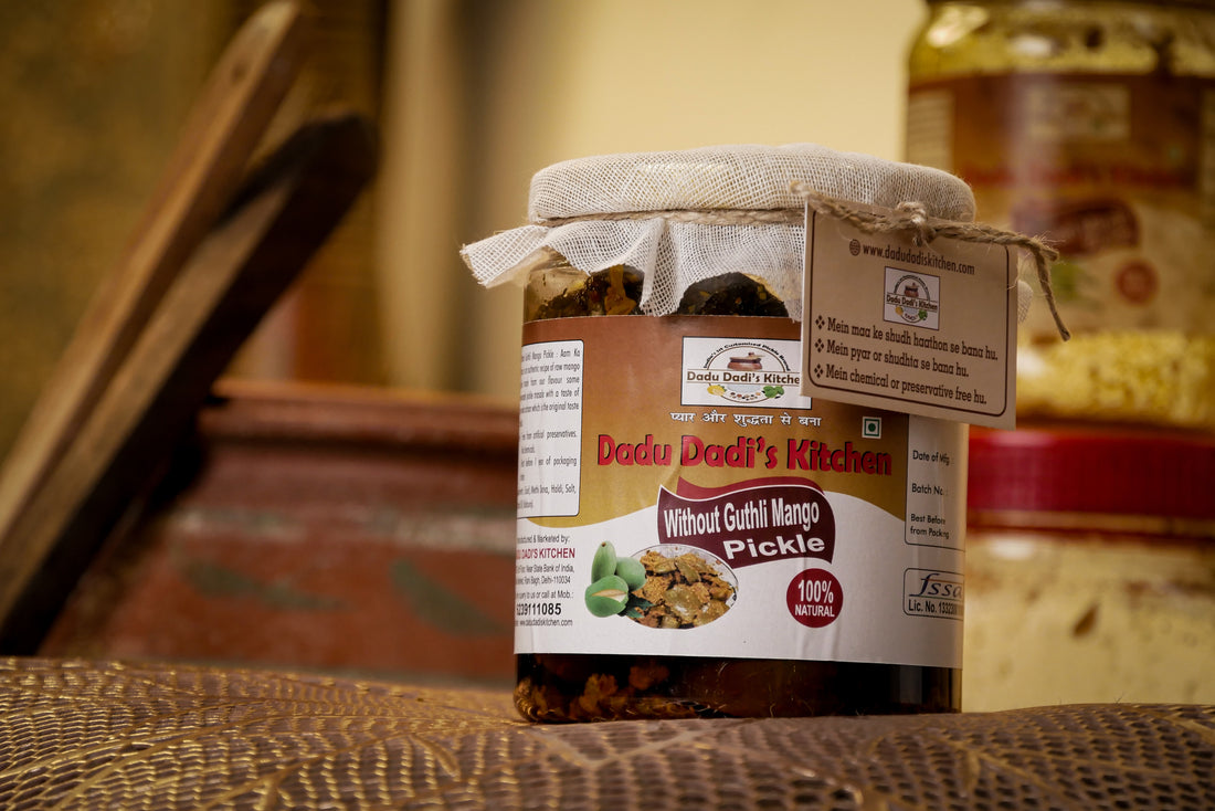 Without Gutli Mango Pickle – Dadu Dadis Kitchen