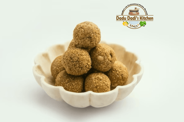 Suji / Aata Dry Fruit Ladoo – Dadu Dadis Kitchen